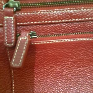 Roots | Bags | Roots Leather Fabric Shoulder Bag | Poshmark